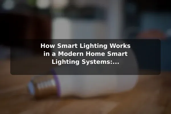 Smart Lighting Systems: A Guide for Modern Homes - ngerank.com